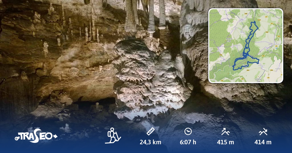 Trasa trekkingowa Jaskinia Punkevni , przepaść Macocha i spacer po ...