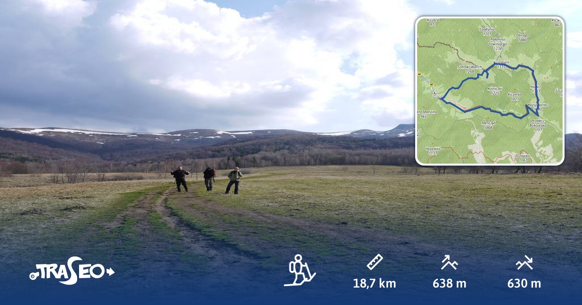 Trasa trekkingowa Tarnica-Halicz - Traseo
