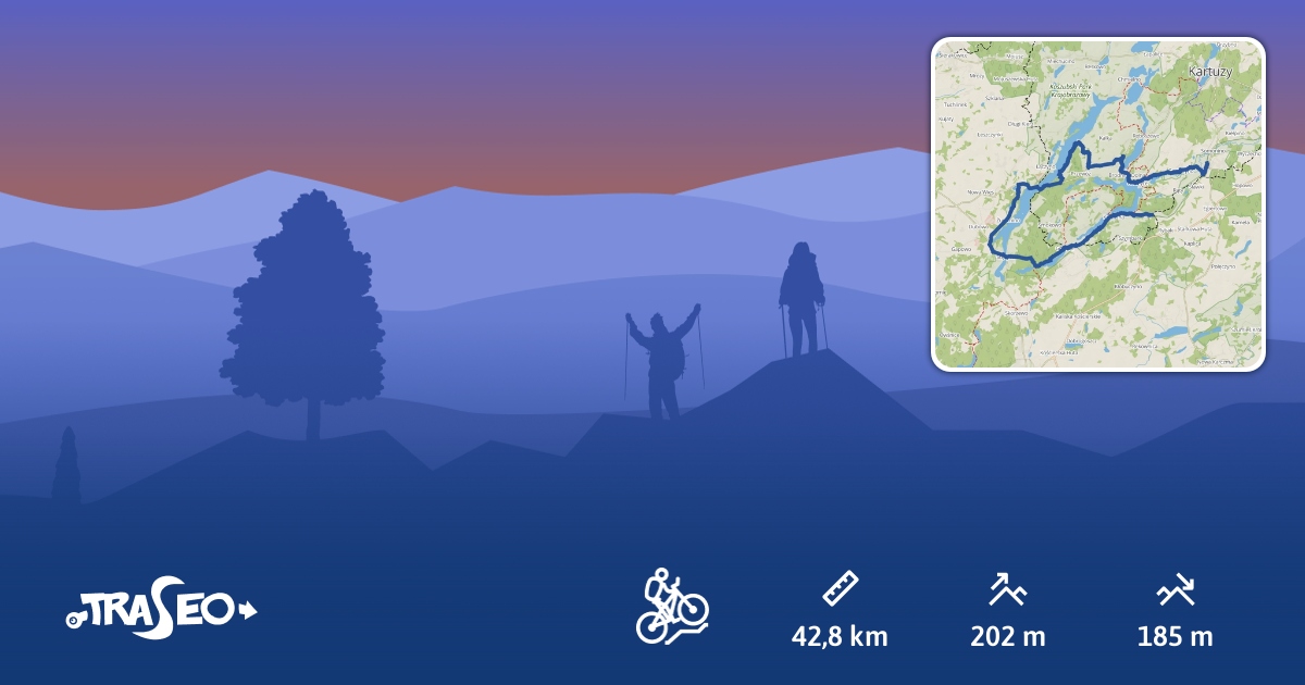 Trasa MTB wokół jezior kaszubskich - Traseo