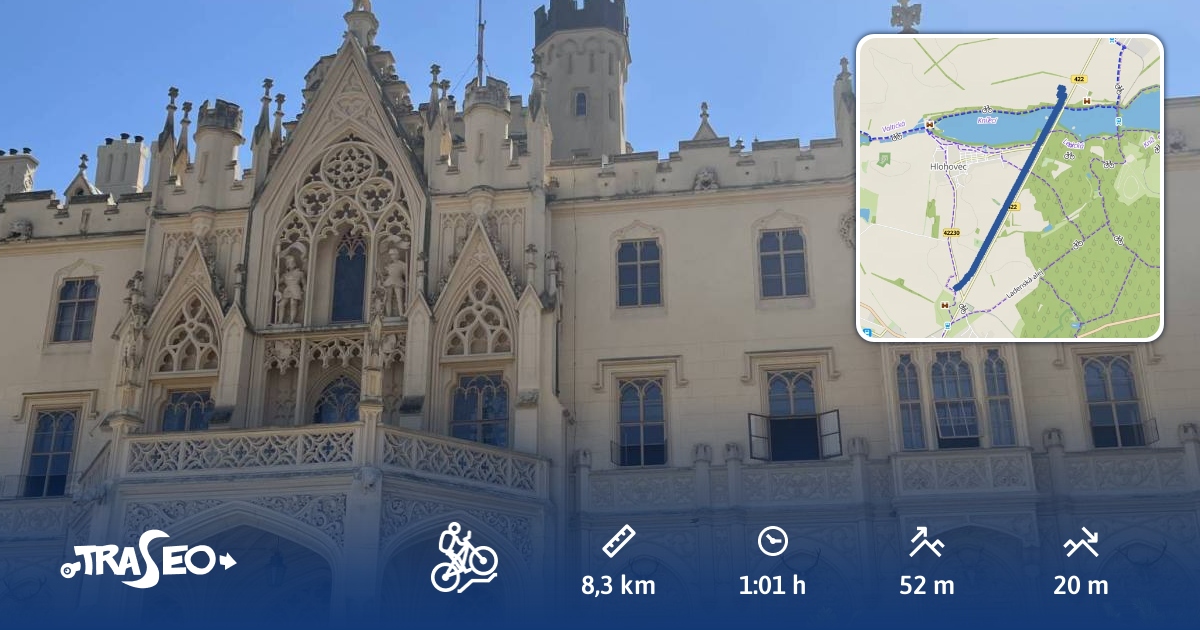 Trasa MTB Lednice- Valtice - Traseo