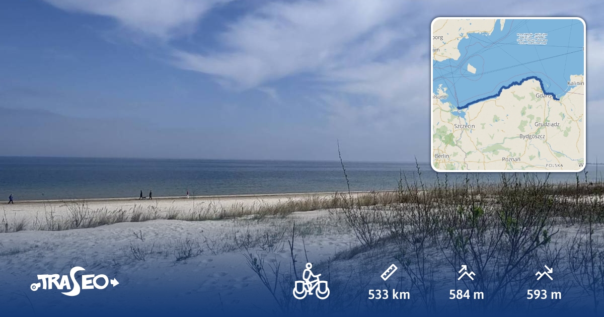 Trasa na rower trekkingowy Velo Baltica - EuroVelo 10 - R10 official ...